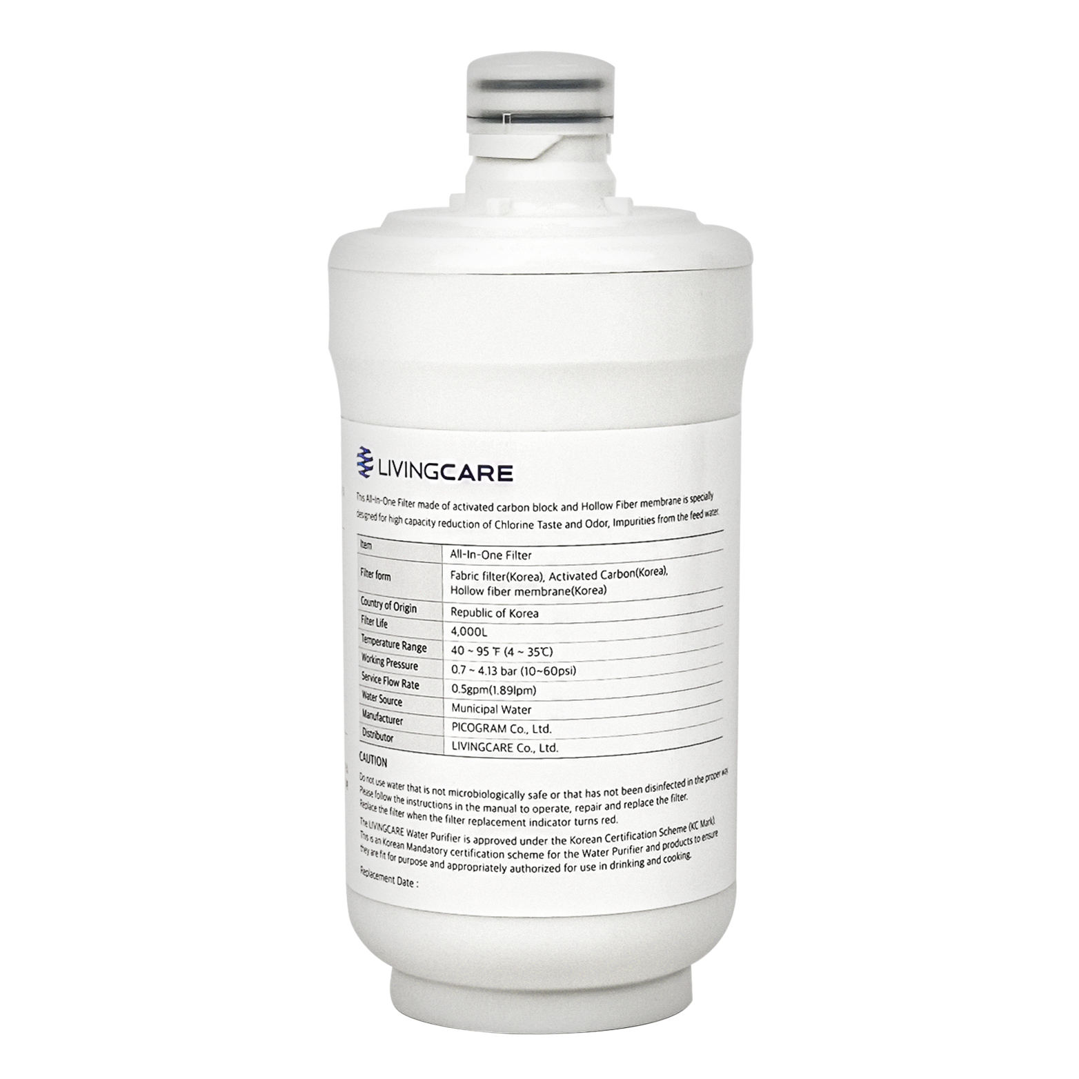 Pearl All-in-One Water Filters for Home in Singapore - Livingcare SG